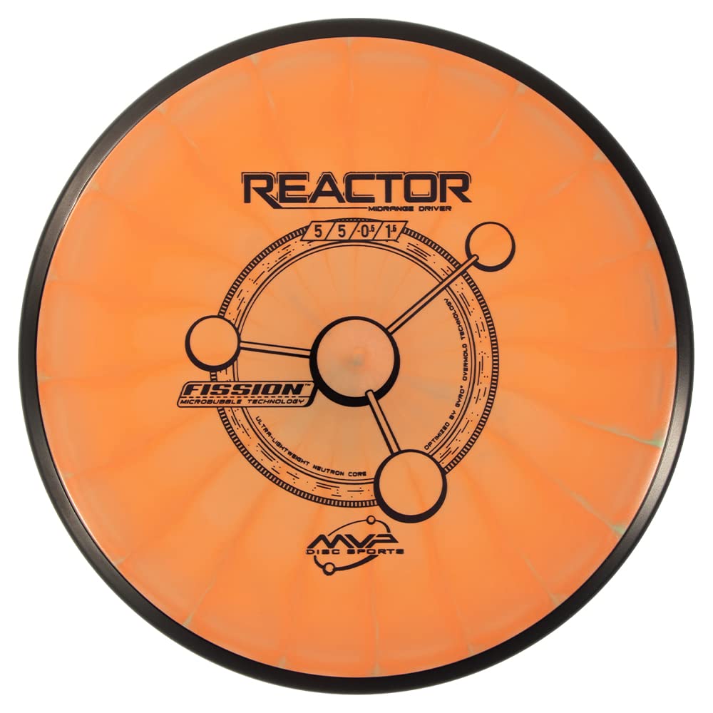 MVP Disc Sports Fission Reactor Disc Golf Midrange (155-160g / Colors May Vary)