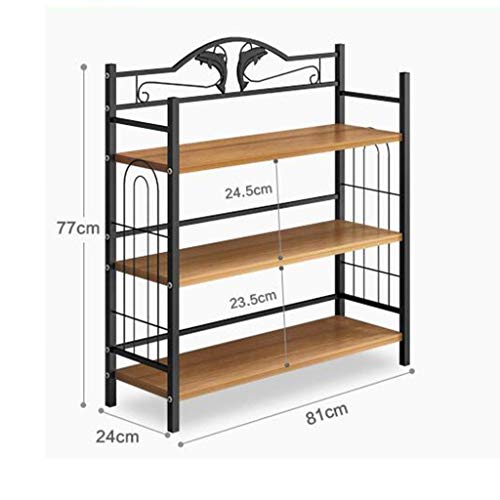 JAHH Classics 3-Tier Stackable 9-Pair Woodgrain Resin Slat Shelf Sturdy Metal Frame Shoe Storage Rack Organizer, Perfect for Bedroom, Closet, Entryway, Dorm Room, Espresso