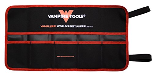 VAMPLIERS VT-001P: 6.25" Patented Multipurpose Screw Extraction Pliers + Tool Pouch. Extracts any damaged, rusted, security, specialty screw, nuts and bolts.