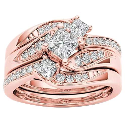 Ring Round Diamond Tw-i_st Ring Wedding Gift Accessory Rings Valenties Day Gift