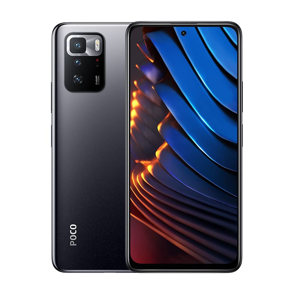 Poco X3 GT 5G + 4G Volte Global Unlocked GSM 128GB + 8GB Ram 6.6" Octa Core 64mp Triple Camera (Not Verizon/Boost/CDMA) (Stargaze Black)