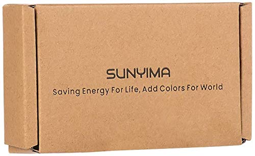 SUNYIMA 10Pcs 5V 60mA Epoxy Solar Panel Polycrystalline Solar Cells for Solar Battery Charger DIY Solar Syatem Kits 68mmx37mm / 2.67"x1.45" 5V Solar Cells