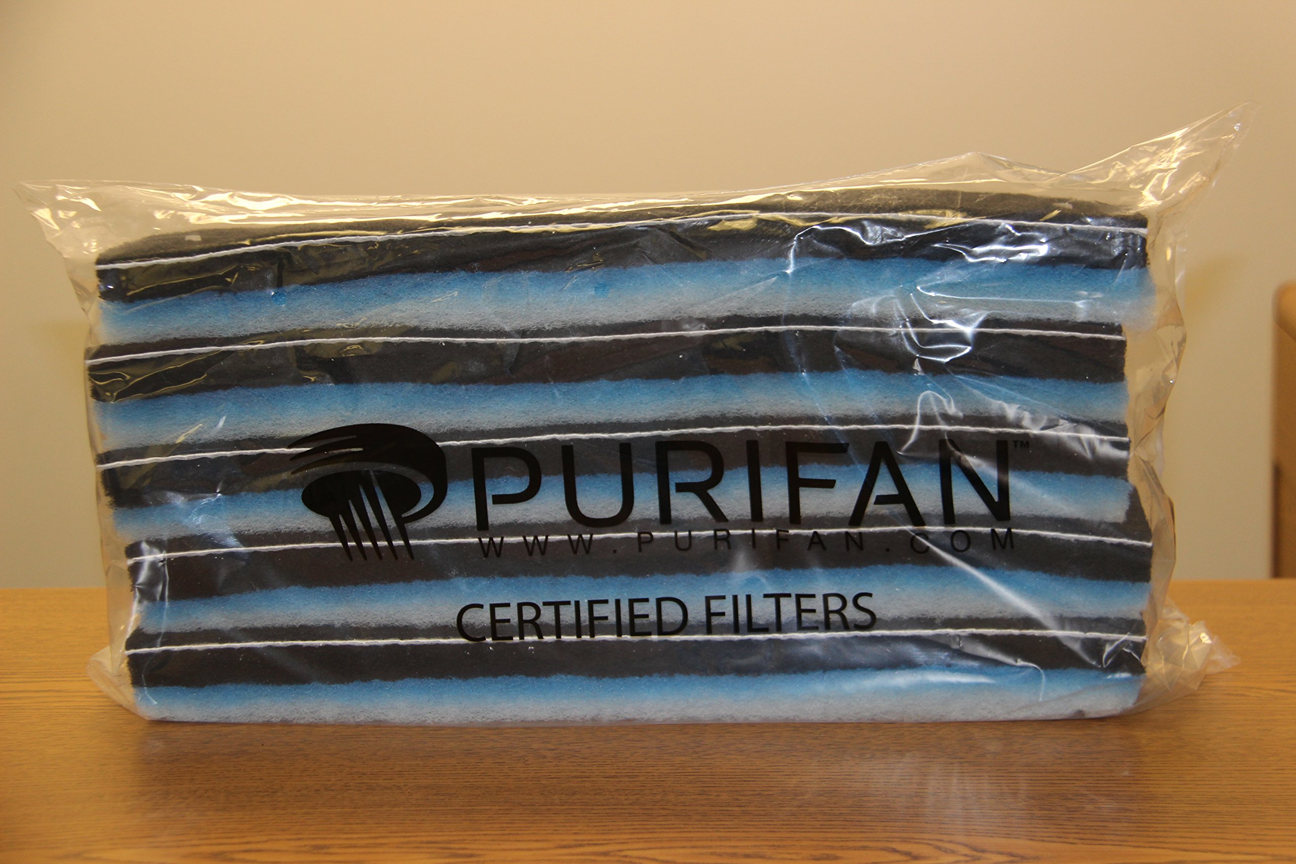 Purifan Factory-Certified PA2 Smoke and Odor Filters 1 Set of 5 Filters