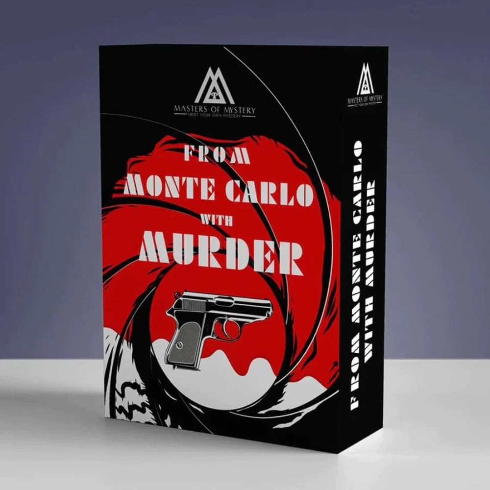 James Bond Spy Murder Mystery Host Your Own Game Kit - Physical Game Medium English 4-20 Players