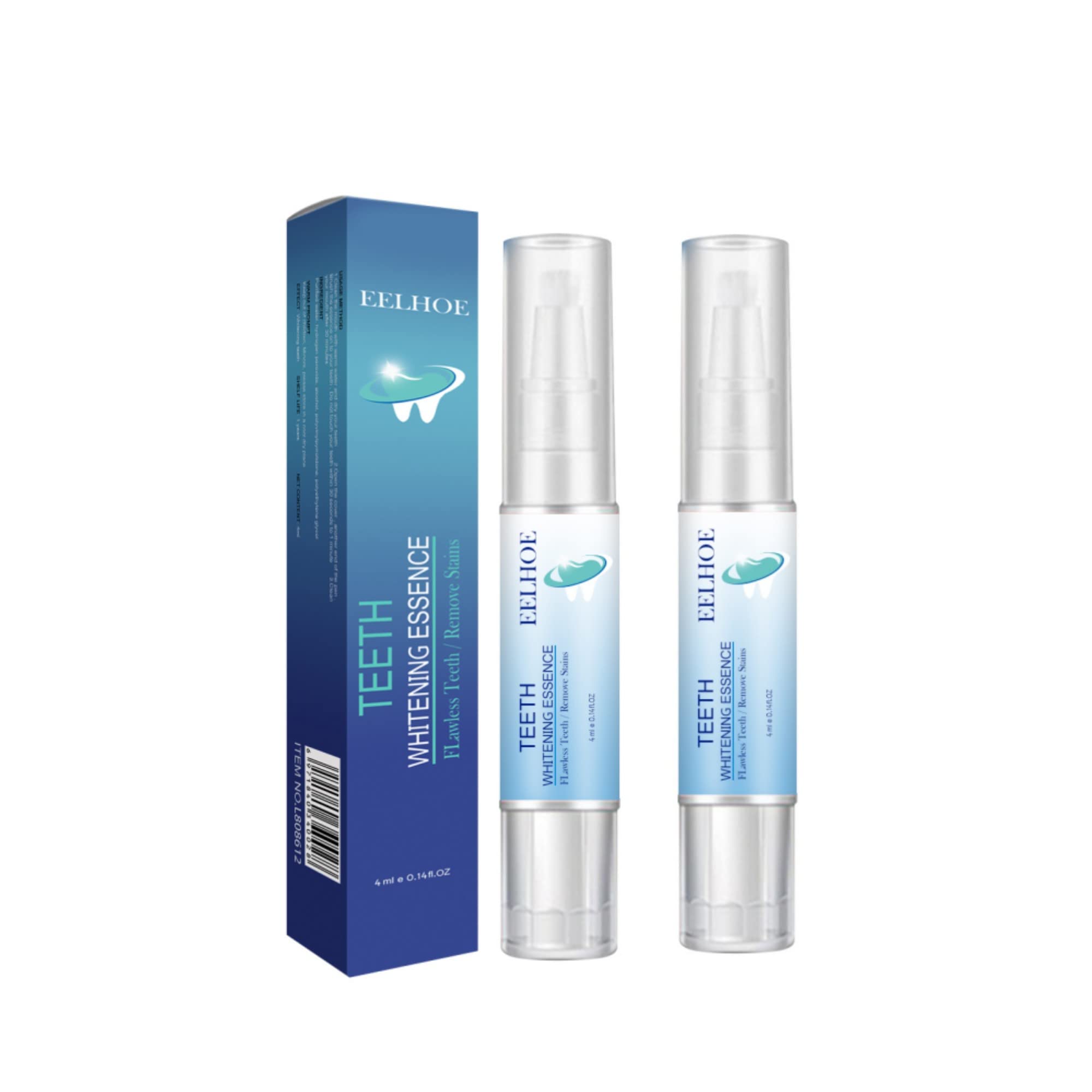 Teeth Whitening Essence,Teeth Whitening Essence Pen,Speed Whitening Gel, Best Teeth Whitening Products, Intensive Stain Removal Teeth Reduce Yellowing(2pcs)