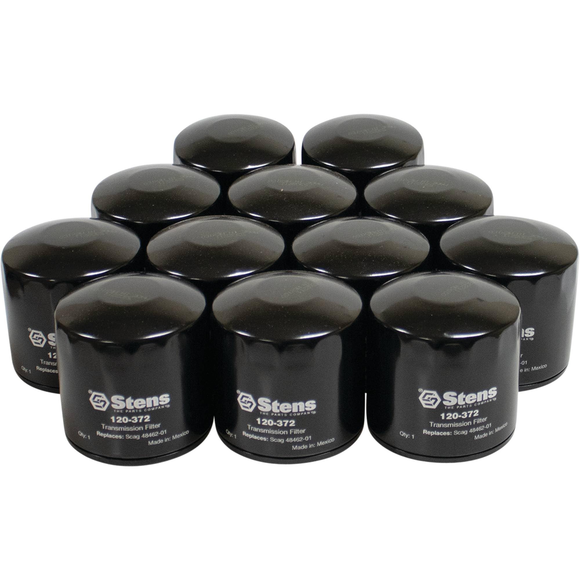 Stens 120-372-12 Transmission Filter Shop Pack, Scag 48462-01, case, 12