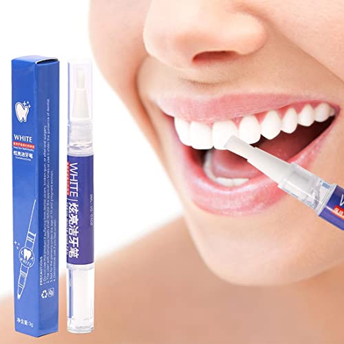 Teeth Whitening Pen, Teeth Stain Remover to Whiten Teeth Effective&Painless,No Sensitivity,Portable Teeth Whitener Tooth Paint, Easy to Use, Beautiful White Smile 5PCS