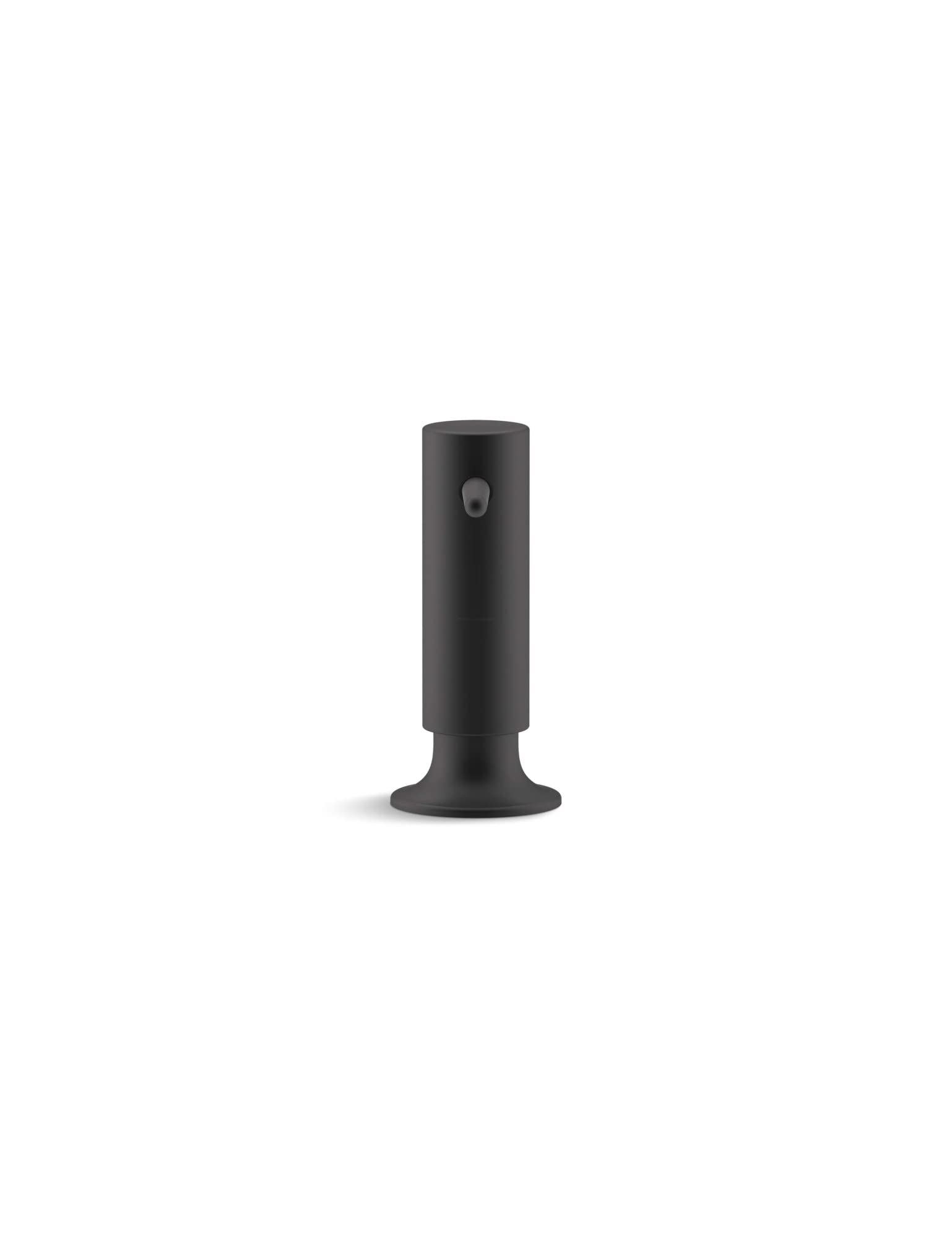 KOHLER 1995-BL Contemporary Design soap/Lotion Dispenser, Matte Black