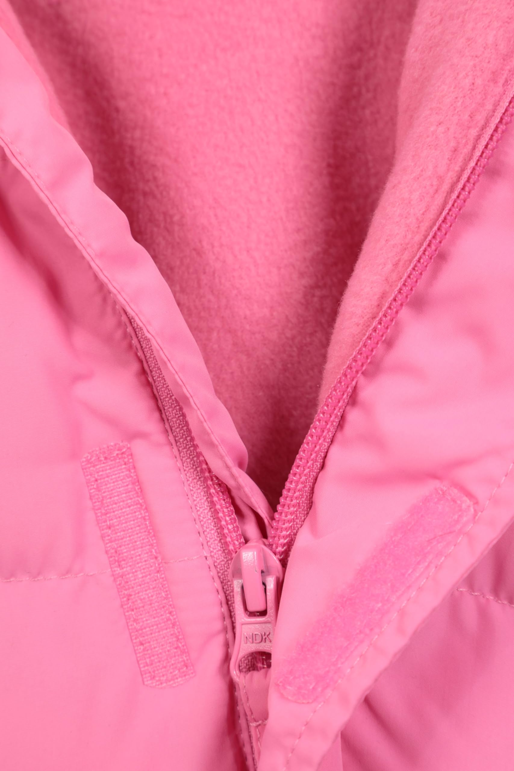 Mountain Warehouse Frosty Toddler Padded Suit - Fleece Lined Snowsuit Pink 12-18 Months