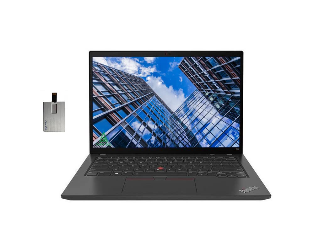 Lenovo 2022 Thinkpad T16 16" WQXGA FHD IPS 300 nits Business Laptop, Intel Core i7-1255U, 32GB RAM, 2TB SSD, Fingerprint Reader, Backlit Keyboard, Windows 11 Pro, Black, 32GB USB Card (Renewed)