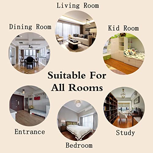 White Gold Rectangular Living Room Rug, Modern Minimalist Area Rug,Rug for Bedroom Low Pile Non-Slip Washable Soft Durable for Bedside Office Kids Room Studio Study Indoor