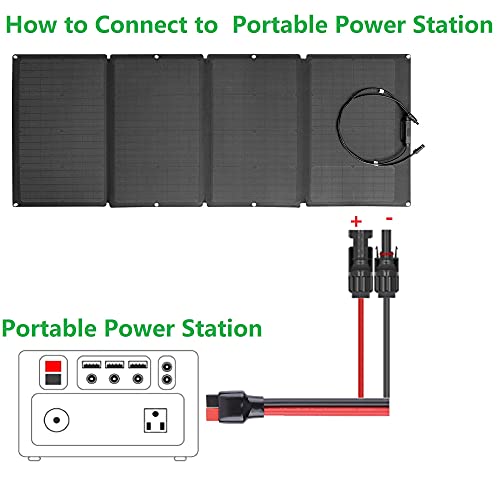 SolarEnz Solar Panel Cable Connector Anderson Adapter Power Pole Adapter Connector Solar Connector,10AWG Compatible with Anderson PowerPole Solar Panel for Solar Generator Power Station