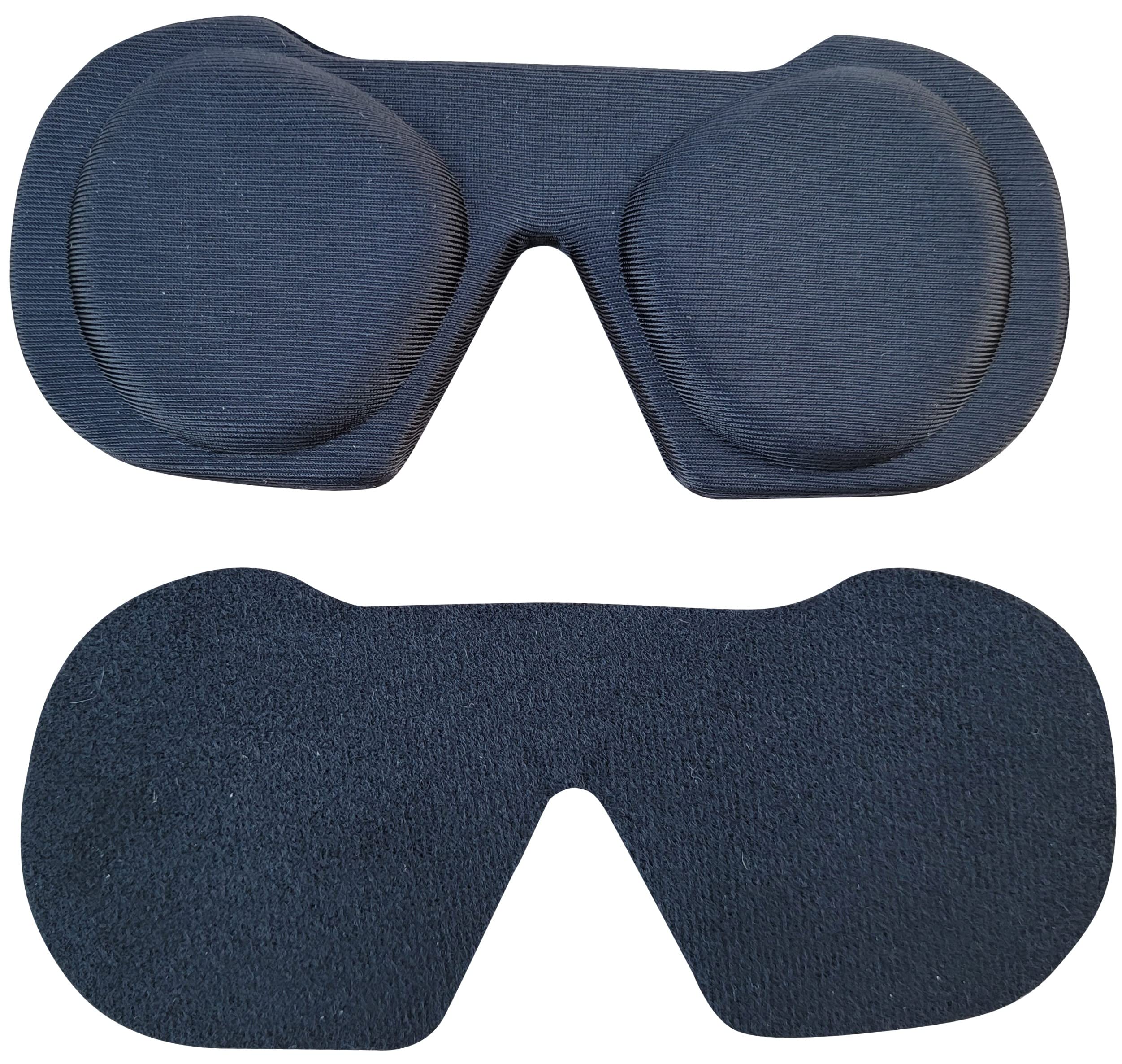 TNE Lens Cover for Meta Quest Pro VR Headset | Protective Dust Proof Cover Anti-Scratch Protector Soft Lens Pad Accessories for Oculus Quest 2, Rift S, Pico 4 and HP Reverb G2 (Black)