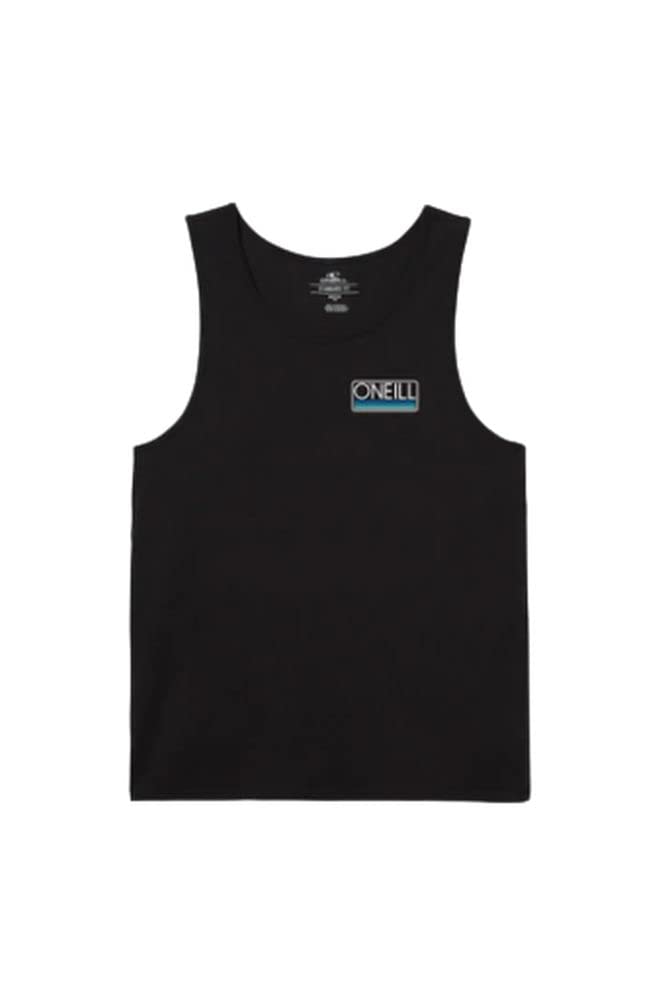 O'NEILL Mens Headquarters Graphic Tank, Black, M