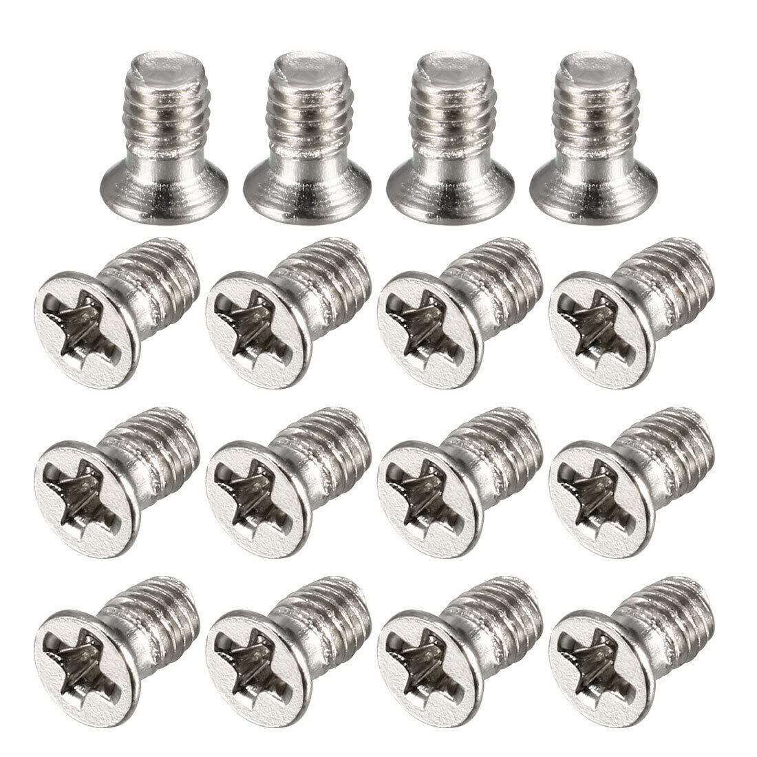 Tool parts Computer PC Case 2.5" HDD Flat Head Hard Drive Screw M3x4.8mm 200pcs