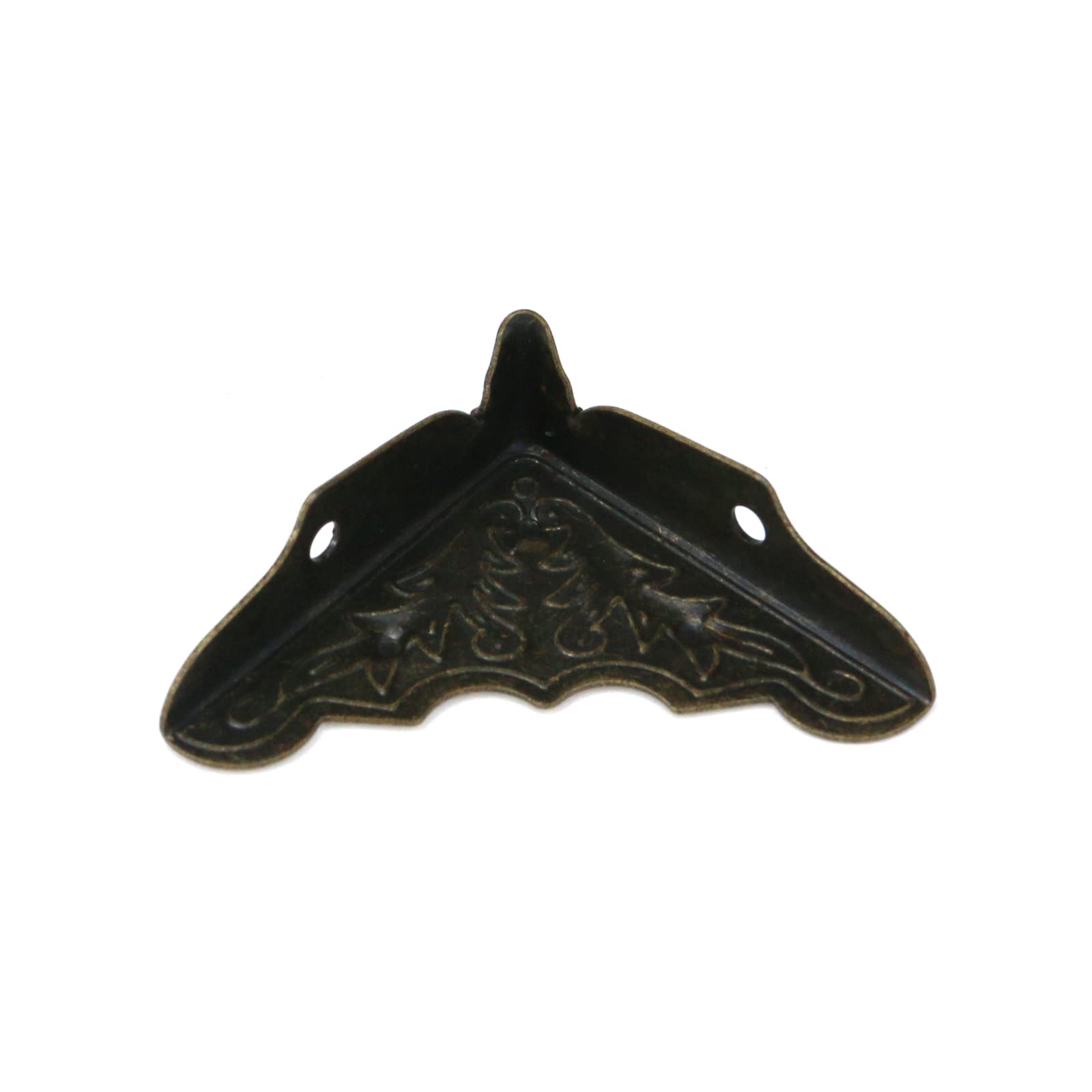 UTALIND 20 Pieces Bronze Bird Pattern Metal Box Corner Protectors Edge Safety Bumpers Cabinet Furnitur Corner Guards