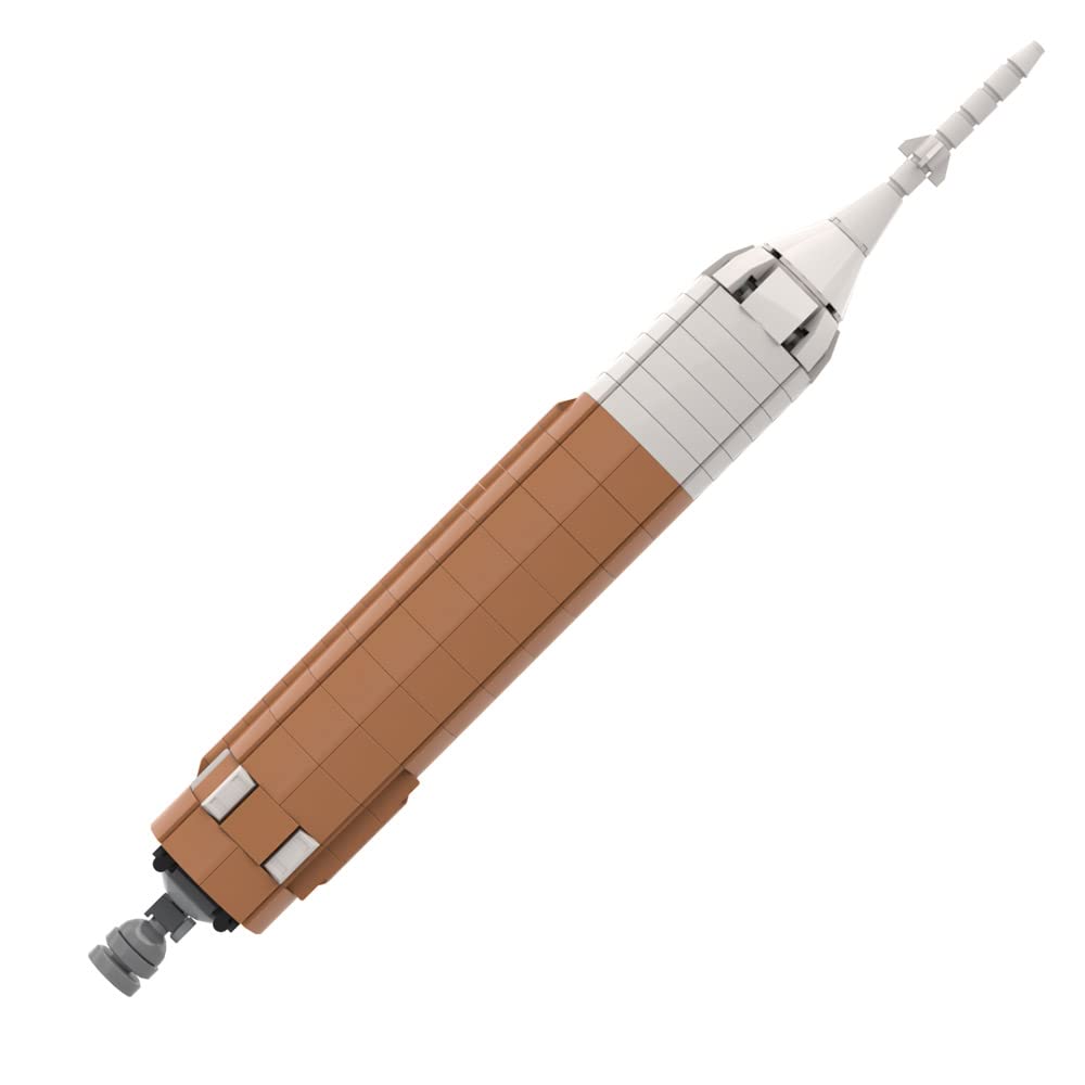 SLS Ares I Rocket Building Kit, Crew Launch Vehicle Ares I Building Set, Constellation Program Ares I Model Building Blocks Set, Outer Space Rocket for Kids Adults, NASA-Inspired Space Toy (516 PCS)
