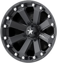 MSA Offroad Wheels MA20 16X7 4X137 S-BLK 00MM - M20-06737