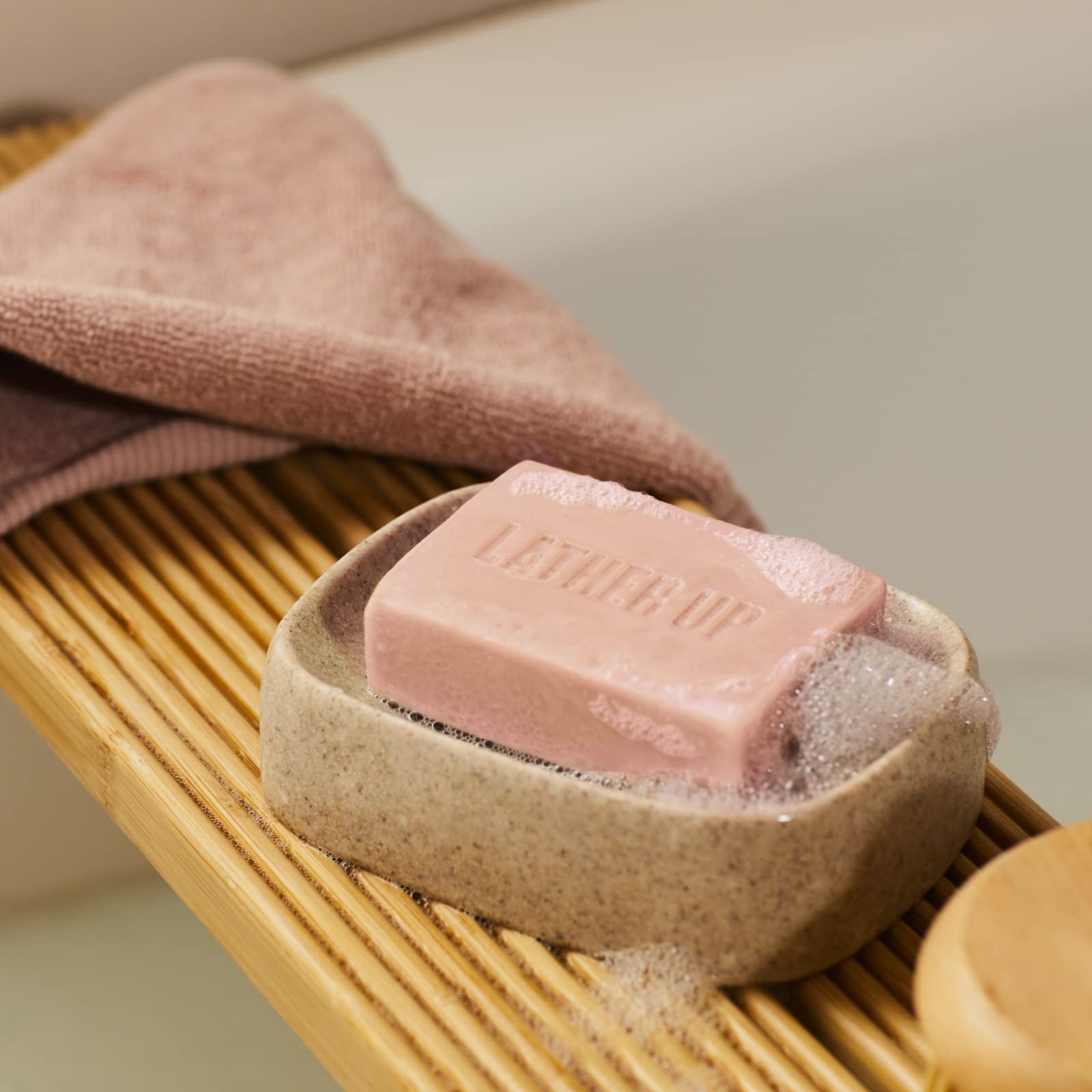 The Body Shop Pink Grapefruit Cleansing Face & Body Bar β For Silky Soft Skin β Vegan β 3.5oz