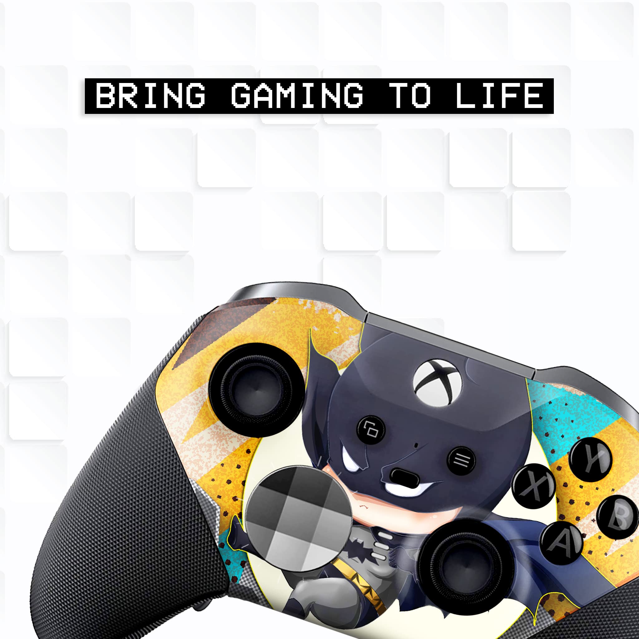 Psychedelic Mushrooms Customised Wireless Controller for Elite by BCB. Original Elite Series 2 Controller Compatible with Xbox One / Series X & S. Customized with Water Transfer Printing (Not a Skin)