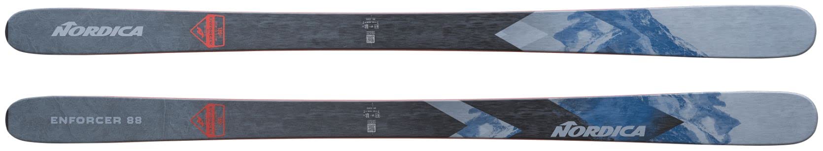 Nordica Enforcer 88 Skis 2023 - Men's Silver/Blue/Gray 172