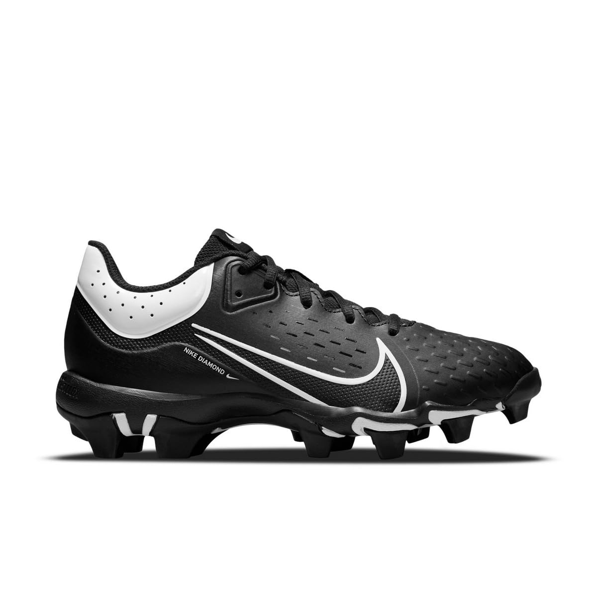 Nike Hyperdiamond 4 Keystone Molded Softball Cleats Black | Black | White Size 8 Medium