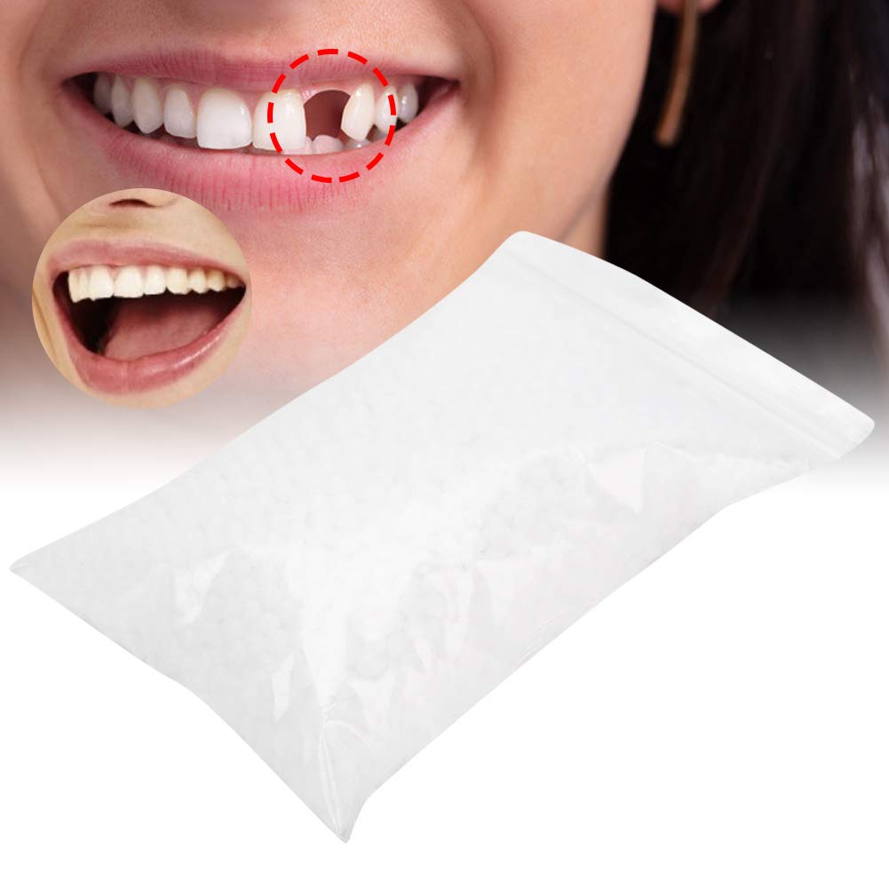 Tooth Repair Kit,Temporary Teeth replacement kit Temporary Tooth Repair Beads for Missing Broken Teeth Dental Tooth Filling Material(100g)