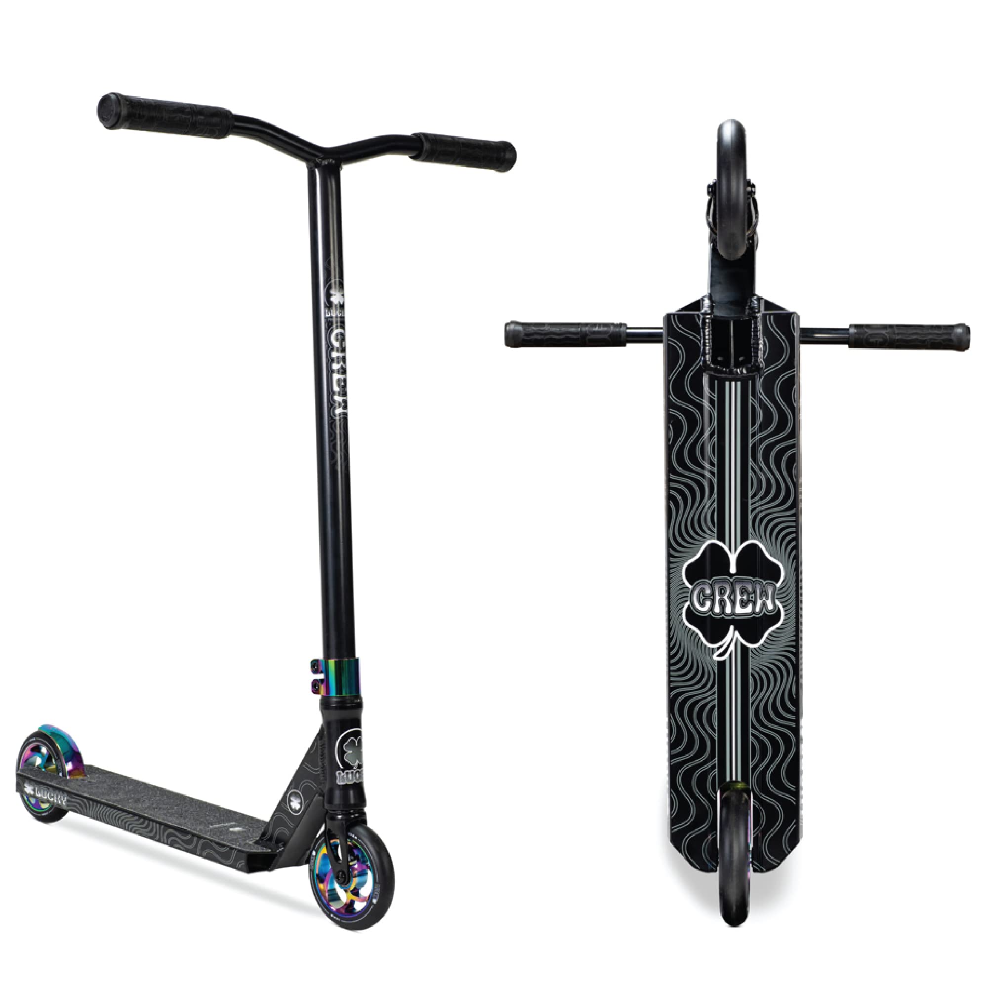 Lucky Crew Complete Pro Scooter - Best Trick Scooter for Beginner to Intermediate Riders, Ultramarine