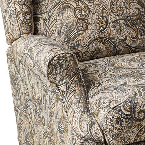 Lane Home Furnishings 6002-11 Luisa Prussian Hi Leg Recliner,Medium