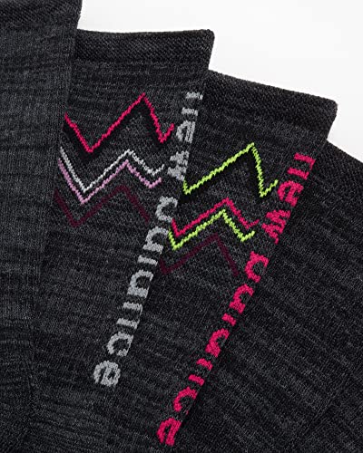 New Balance Men's Athletic Arch Cushion Comfort Crew Socks (5 Pack), Size 6-12.5, Grey/Black Old