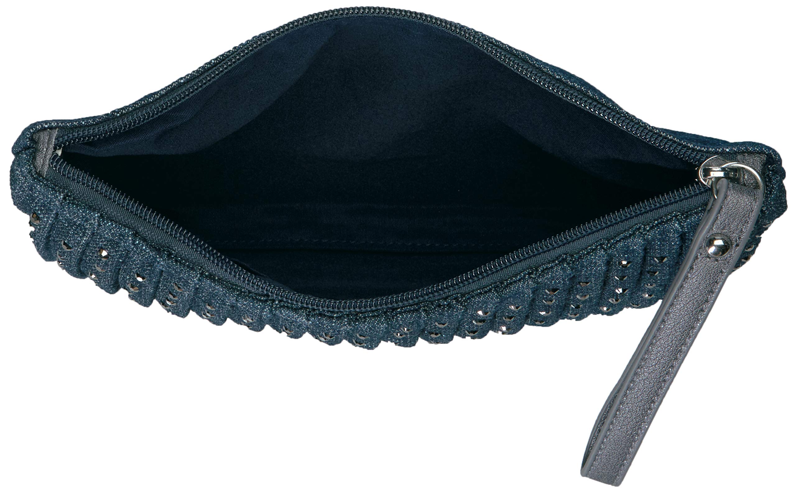 LaTique Anastasia Clutch, Indigo Denim