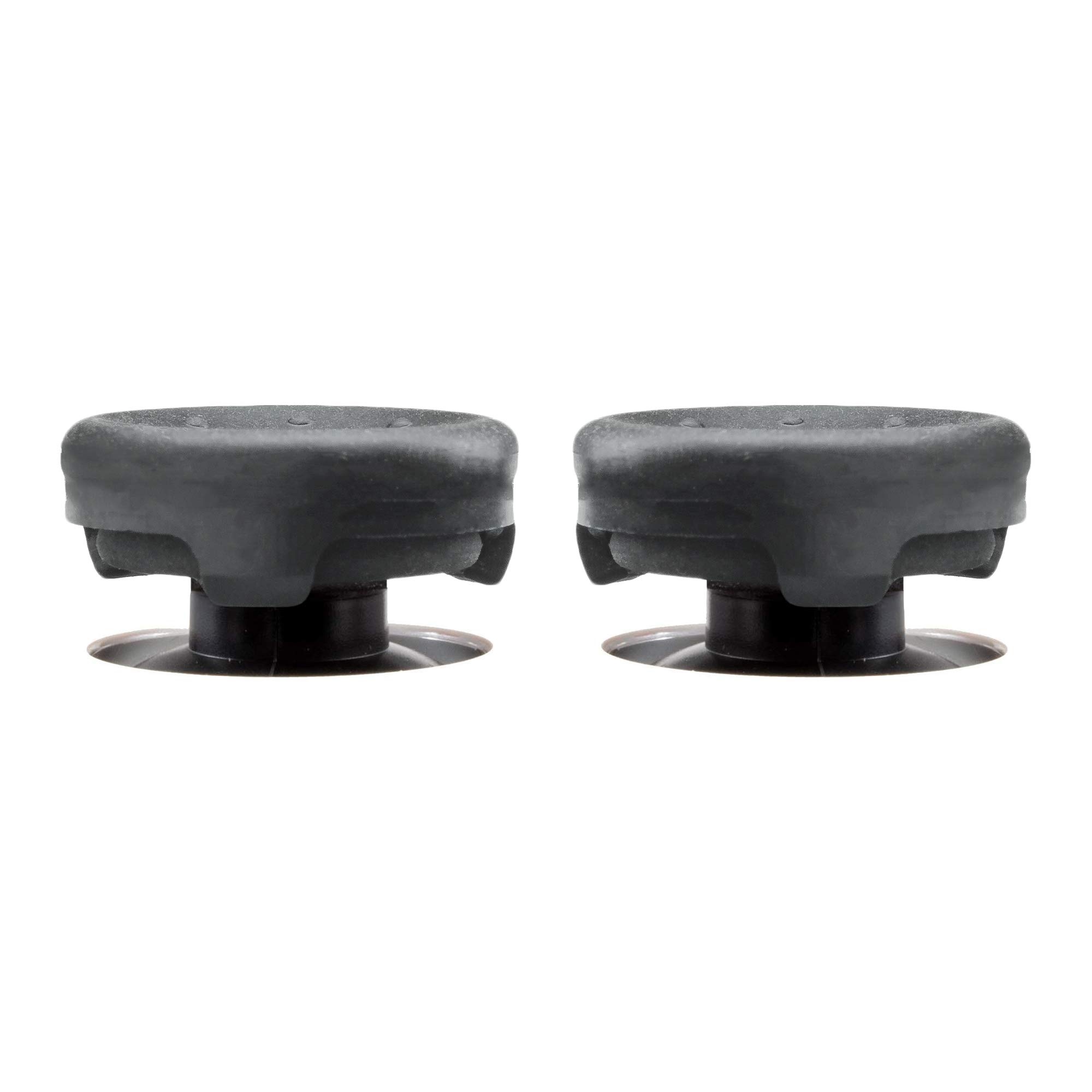 KontrolFreek Alpha Performance Thumbsticks for PlayStation 4 (PS4) and PlayStation 5 (PS5) Controller | 2 Low-Rise Concave | Black