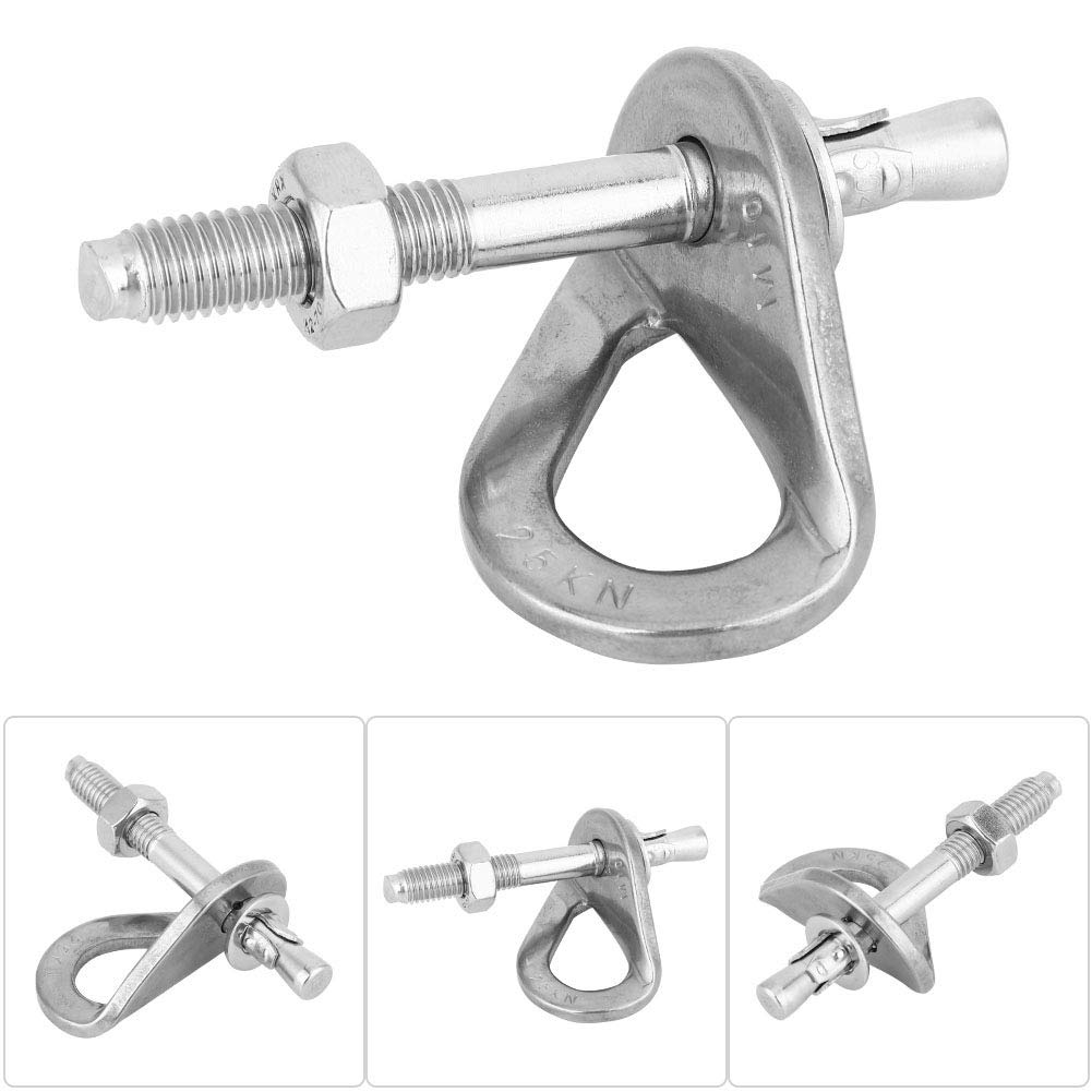 Vakitar Outdoor Stainless Steel Rock Climbing Expansion Nail Hanging Piece Safety Tool Fixed Point