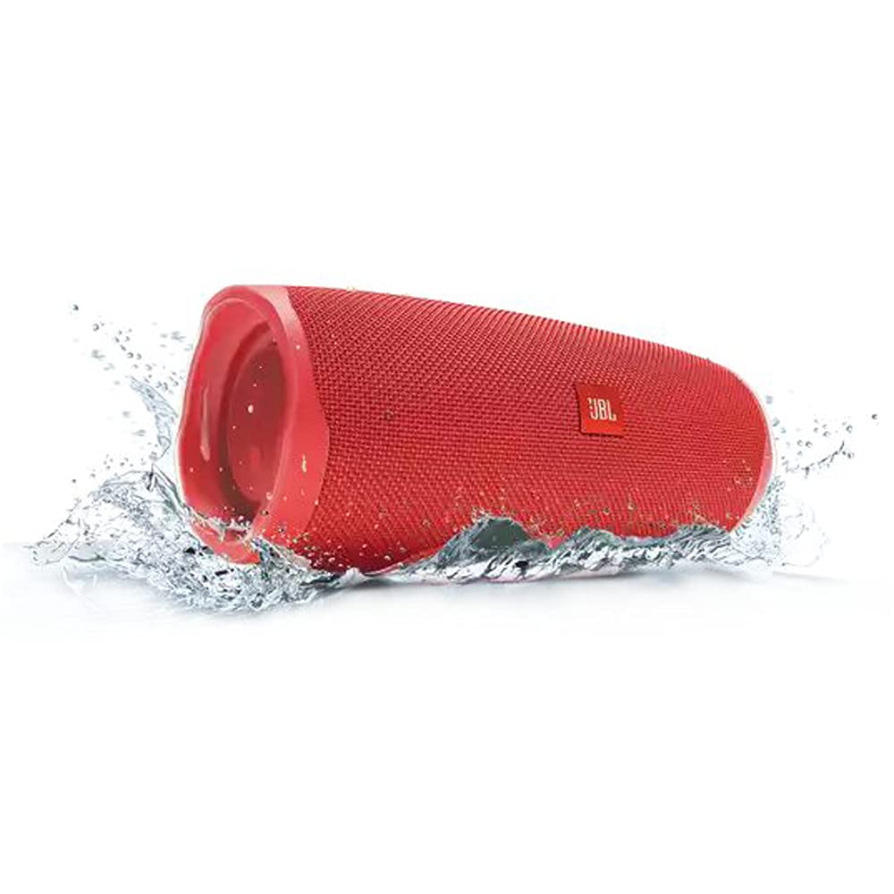 JBL Charge 4 Red Bluetooth Speaker with JBL Authentic Carrying Case