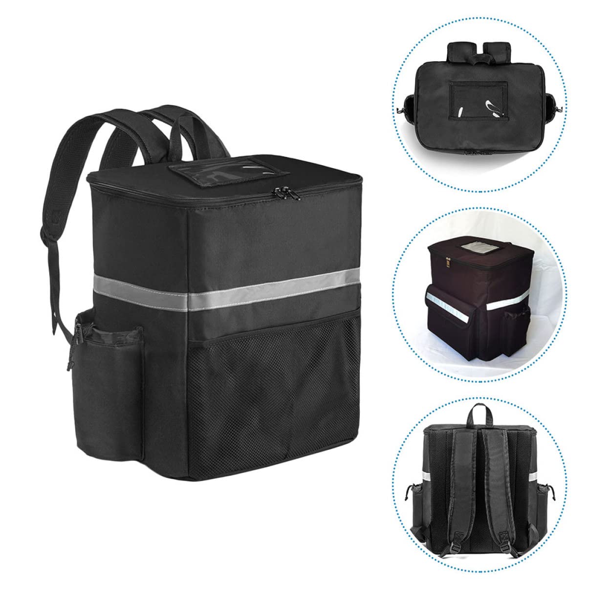 Thermal Food Delivery insulated pizza delivery backpacks cooler backpack lightweight insulated backpack cooler Backpack Insulated Pizza