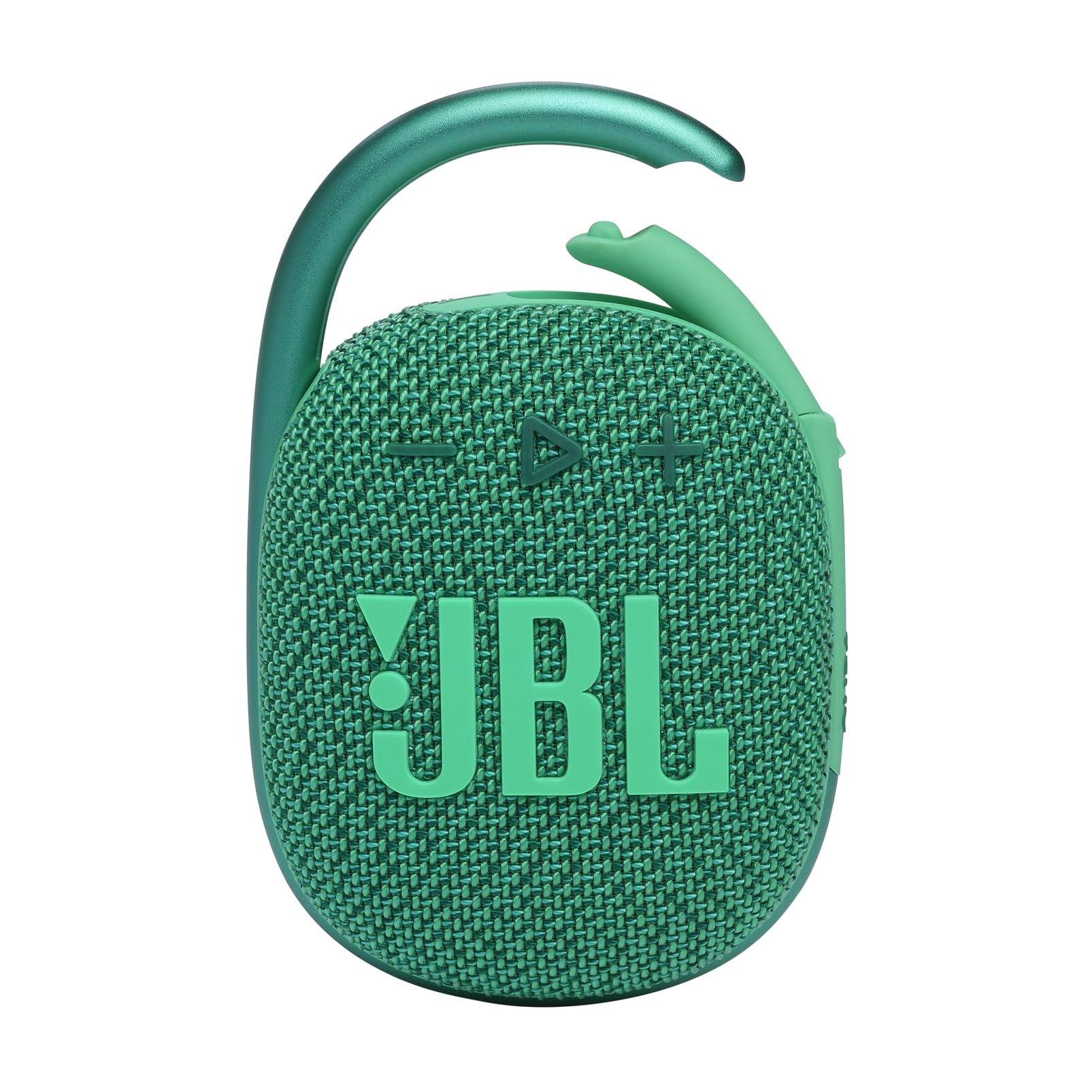 JBL Clip 4 Eco Waterproof Portable Bluetooth Speaker Bundle with gSport Carbon Fiber Case (Green)