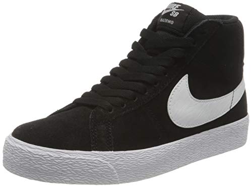 NIKE Unisex Fitness Shoes, Black/White-White-White, 10 US Men
