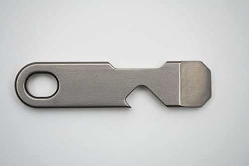 QuickPry Bottle Opener Mini Everyday Carry Pry Bar Tool, For Camping, Cleaning, And Simple Everyday Tasks, Keychain Carry Tool