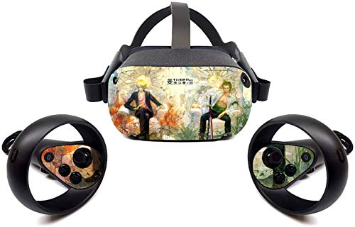 Oculus Quest Accessories Skins Japanese Manga VR Headset and Controller Decal Sticker Protective ok anh yeu