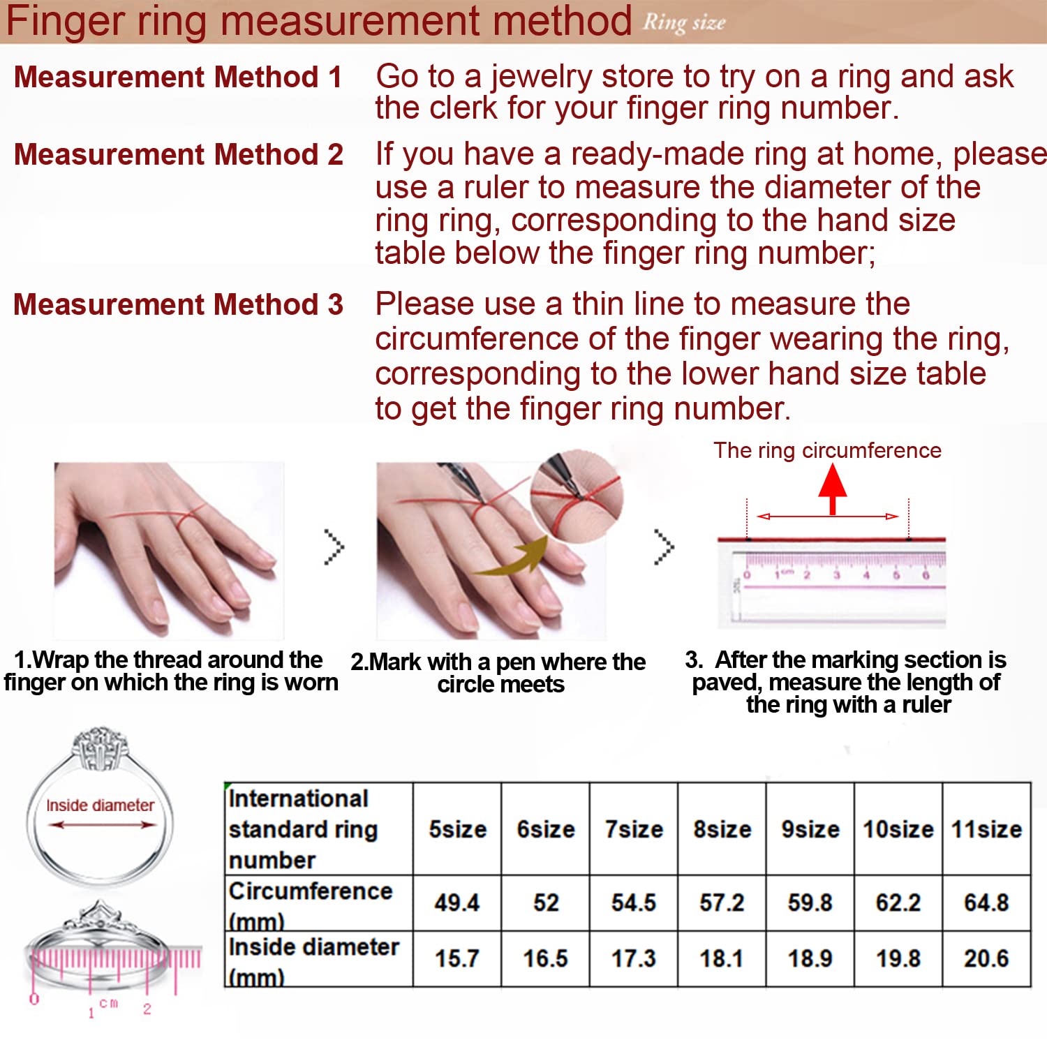 LUCA SMITH Sterling Silver Anniversary Rings Engagement Ring Promise Rings For Women 2 Heart Birthstones 2 Name & 1 Engraving Customized & Personalized Ring