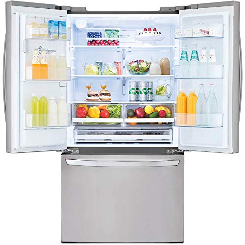 LG LFXC22526S 24 Cu. Ft. Stainless Counter Depth French Door Refrigerator
