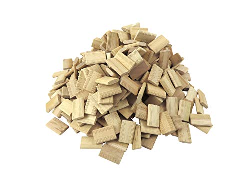 Taytools 400 Pack 5mm x 30mm x 19mm Beechwood Loose Tenons Compatible With Domino Loose Tenons Joinery Systems