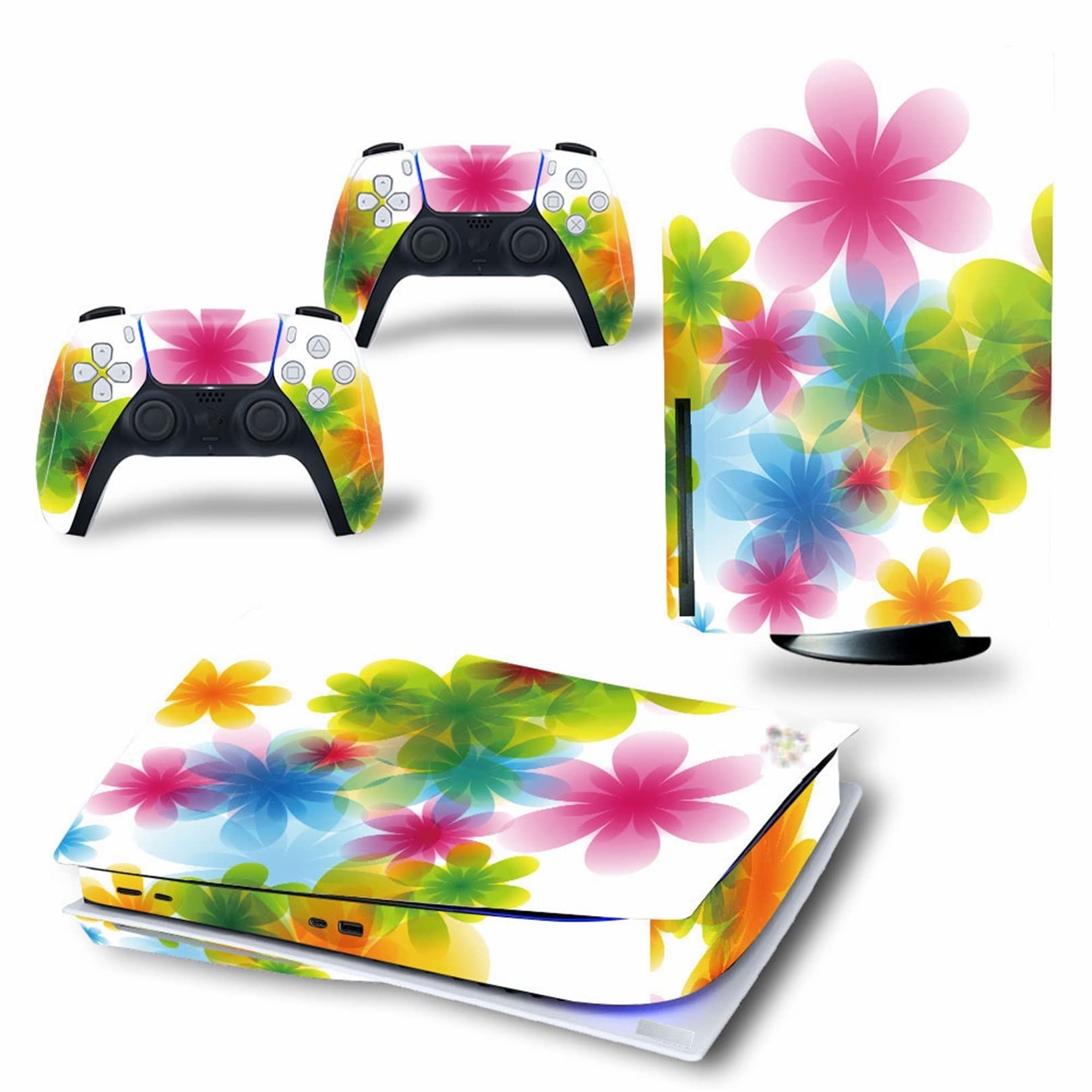 Top factory BUCEN for PS5 Skin Disc Edition & Digital Edition Console and Controller Vinyl Cover Skins Wraps Scratch Resistant, Compatible with for PS5 537305 Anti Scratch (Size : Disc Version)
