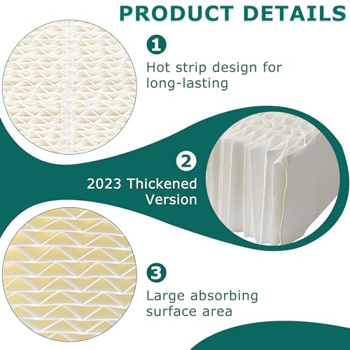 TOMOON 1043 Super Wick Humidifier Filter - Replacement for Essick Air Aircare 831000 EP9500 EP9800 836000HB and Spacesaver 800 8000 Series humidifier