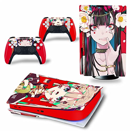 Top factory BUCEN for PS5 Skin Disc Edition & Digital Edition Console and Controller Vinyl Cover Skins Wraps Scratch Resistant, Compatible with for PS5 350070 Anti Scratch (Size : Disc Version)
