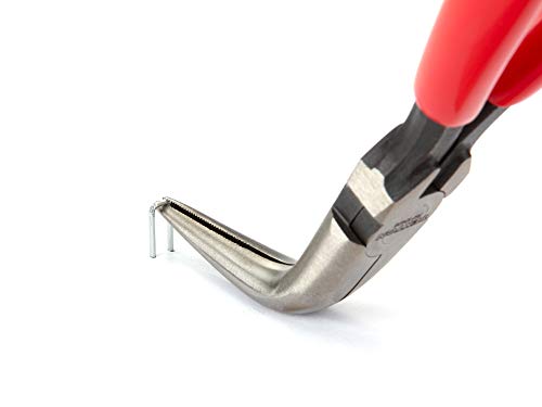 TEKTON 6 Inch 70-Degree Bent Long Nose Pliers | PGF10406