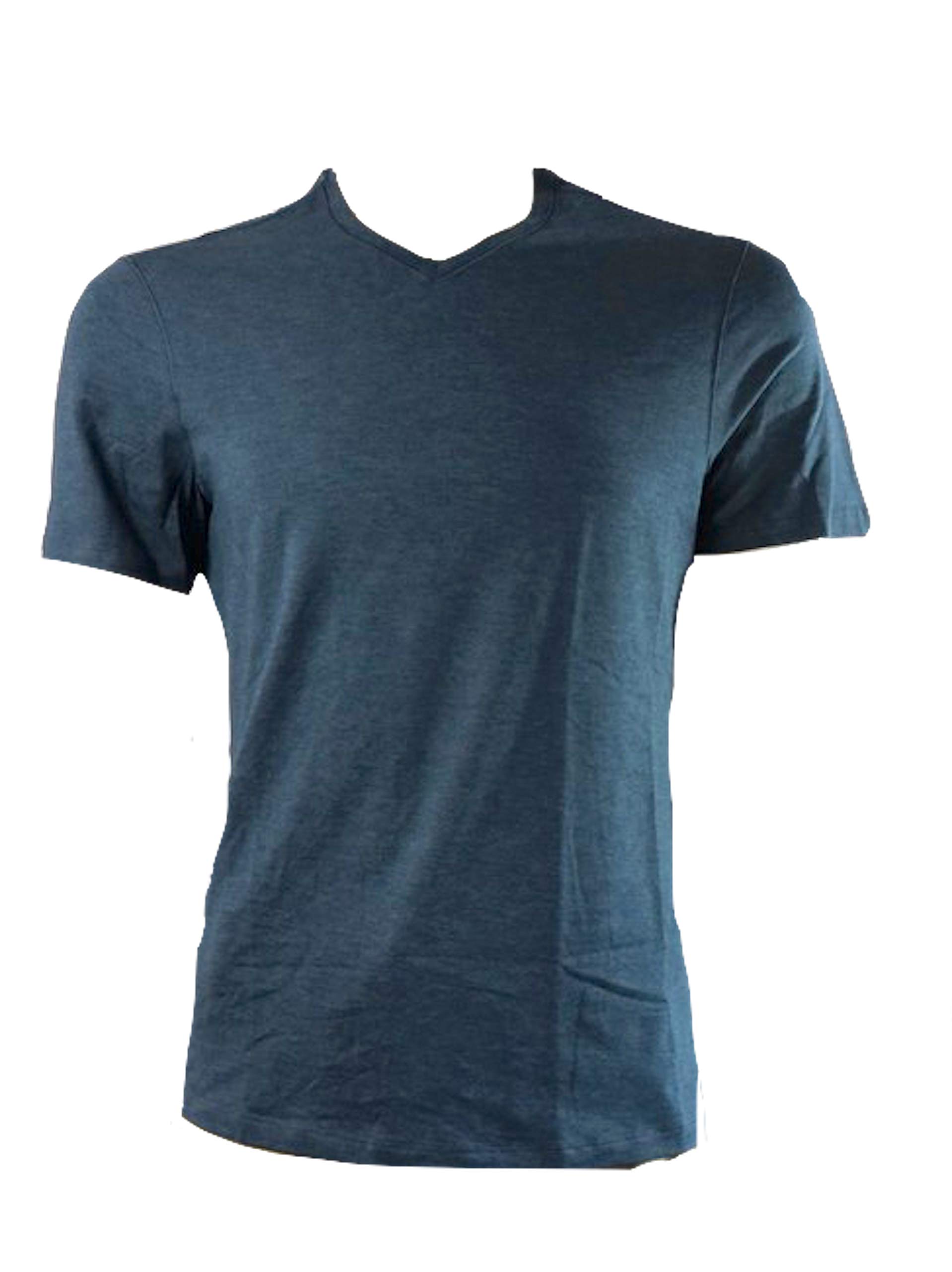 lululemon 5 Year Basic V- HTIR (Heather Iron Blue) (M)