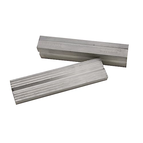 WILTON A-5.5 Magnefix Aluminum Vise Jaw Pads, 5-1/2' Jaw Width (14871)