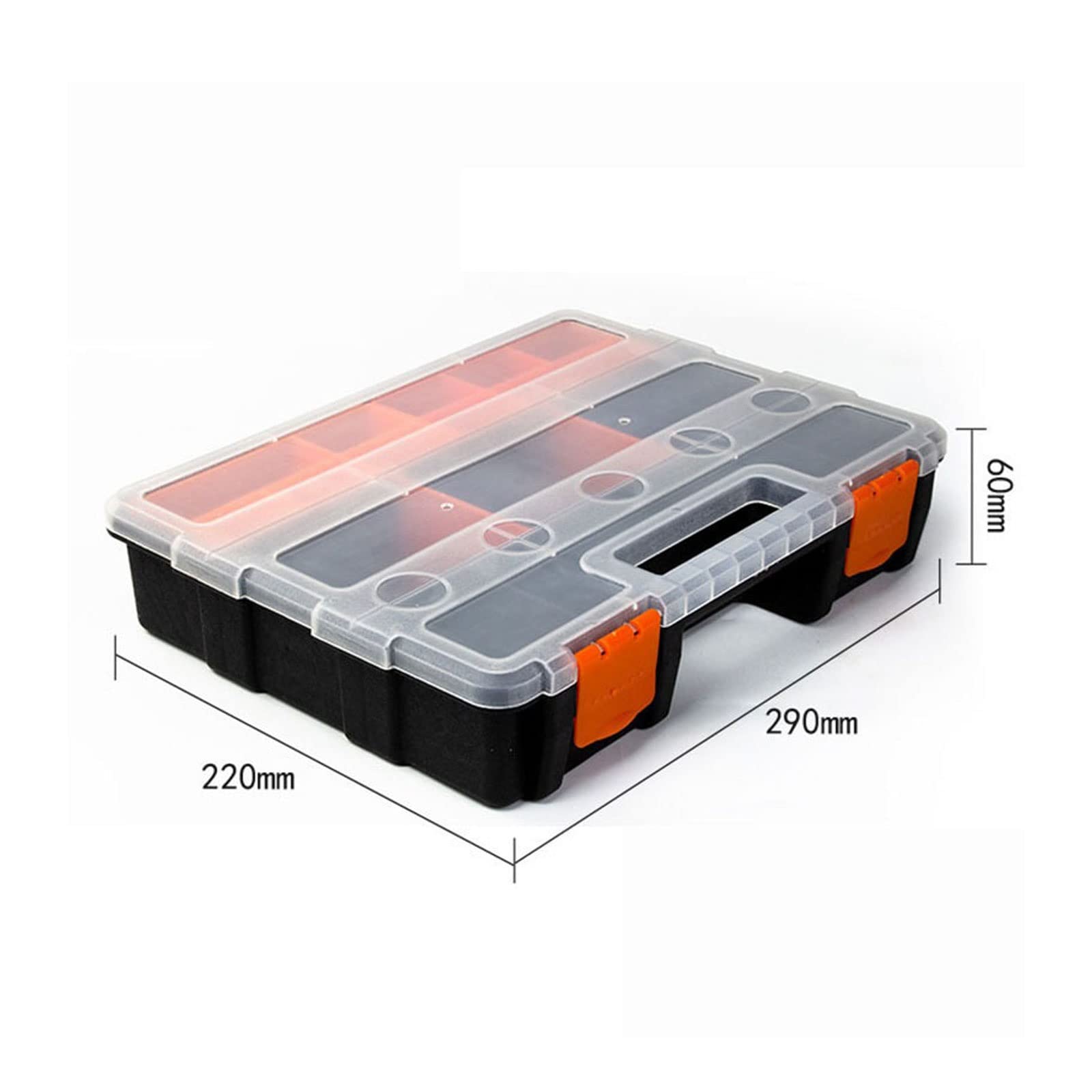 RORUN Portable Tool Box Large Capacity Fishing Tackle Box Fishing Accessories Tool Storage Box Fish Hook Lure Bait Box Fishing Supplies