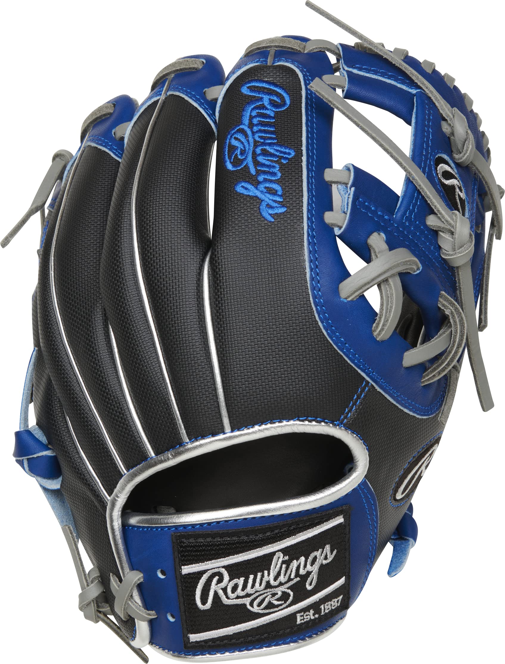 Rawlings | HEART OF THE HIDE ColorSync 7.0 Baseball Glove | Right Hand Throw | 11.5" - Pro I-Web | Camel/Columbia Blue/White